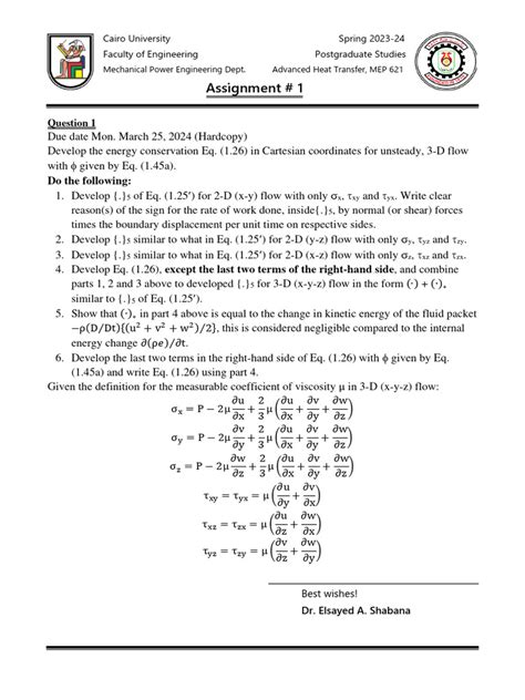 Assignment 1 Pdf Thermodynamics Chemical Engineering