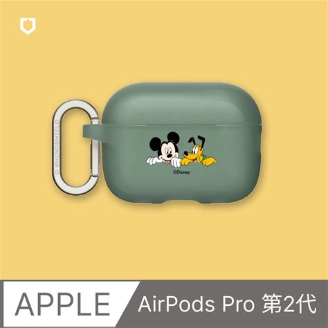 【犀牛盾】airpods Pro 2 防摔保護殼迪士尼 米奇系列 米奇與布魯托多色可選 Pchome 24h購物