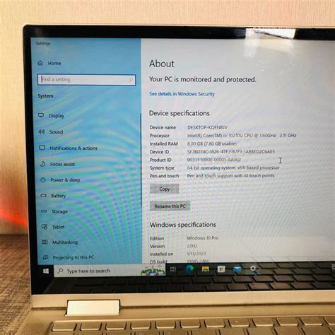 Lenovo Yoga C740 14iml 81tc Laptop I5 10th Gen 8gb Ram 512gb M2