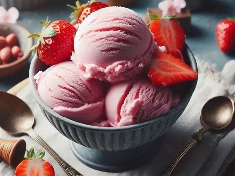 Receta De Helado De Fresa Casero Paella Pal