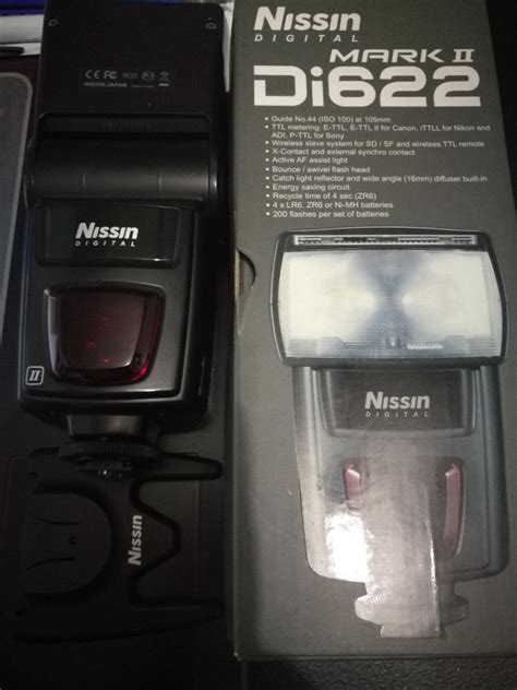 Nissin Di622 Mark II for Nikon Flash - Negotiable, Photography ...