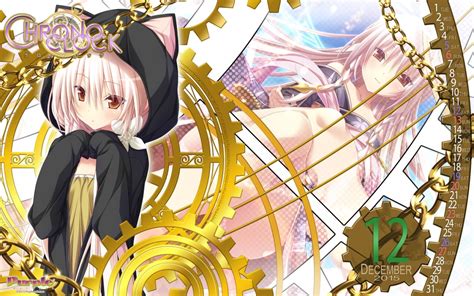 Yandere 328754 Sample Calendar Chronoclock Kimono Koku Kurochrono