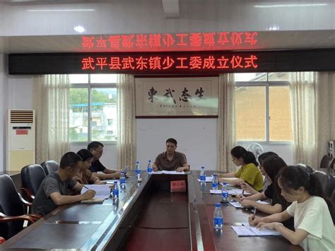 培育时代新人武平县武东镇少工委正式成立啦 工作 教育 少先队员