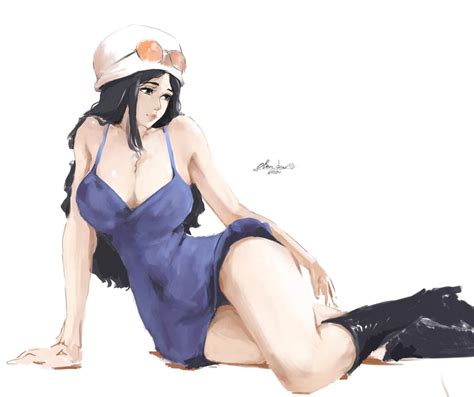 Nico Robin One Piece Drawn By Bon Drawr Danbooru