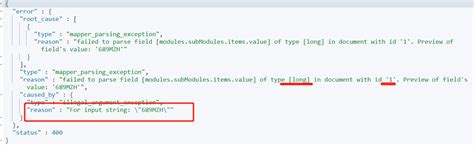某用户Logstash消费Kafka数据写入ES报错 cannot be changed from type long to text 处理过程 腾讯云开发者社区 腾讯云