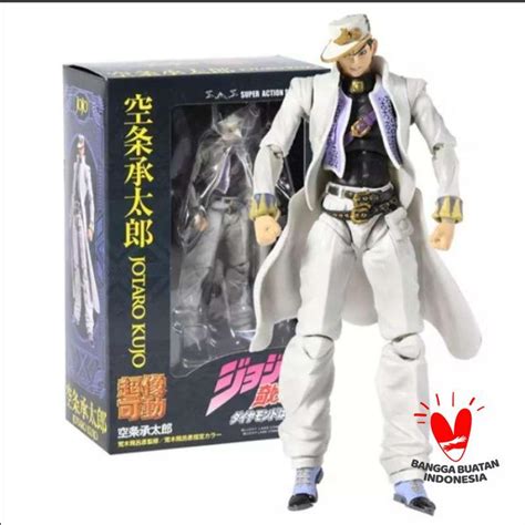 Jual Super Action Figure Jojo Bizarre Adventure Artikulasi Jotaro Kujo Shf Di Seller Day See