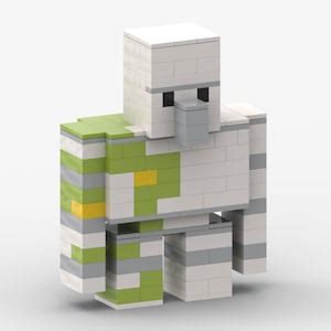 Minecraft Papercraft Bendable Iron Golem