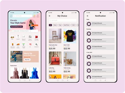 Ecommerce App Concept Ui Kits 1 By Shamsunnahar Lima ~ Epicpxls