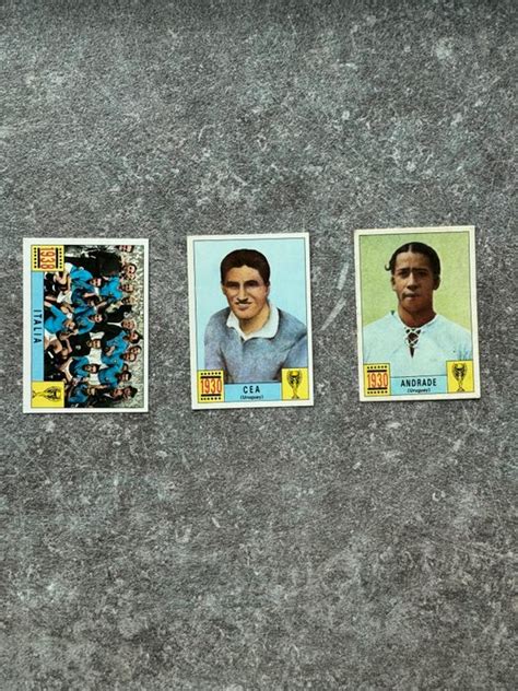 1970 Panini World Cup Mexico 70 International Edition 3 Card
