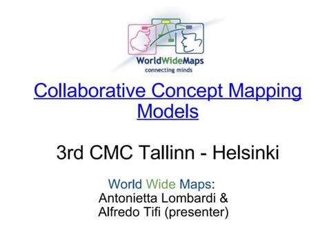 collaborative concept mapping models3rd cmc ta ppt