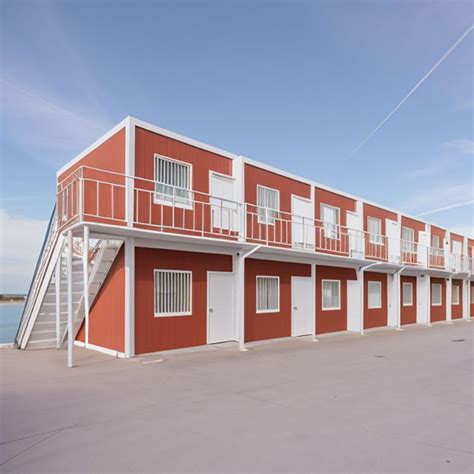 Temporary Prefab Container Dormitory For Construction Worker Hig House