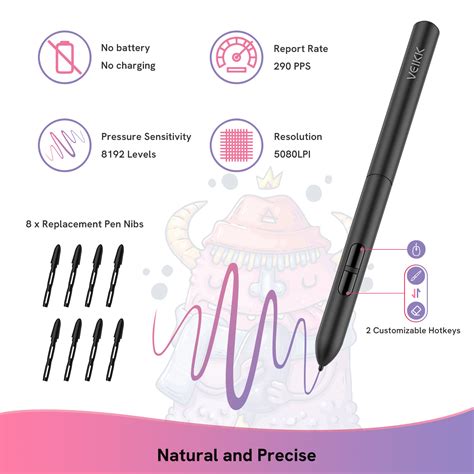 Veikk Creator Pop S640 Pen Tablet And Digital Drawing Art Tablet