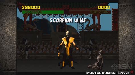 Slideshow Mortal Kombat Evolução Dos Fatalities De Scorpion