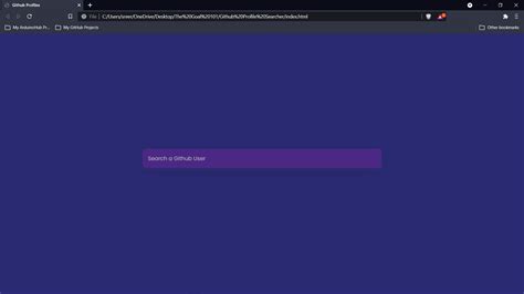 GitHub Zenomodiff Github Profile Searcher Using HTML CSS JavaScript