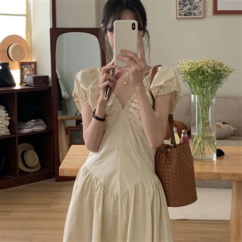 모두집 [빠른출발 휴양지원피스] 여름 소매 셔링 퍼프 벌룬 원피스 뒷트임 민소매 동남아 휴양지 원피스 블랙드레스 화이트원피스