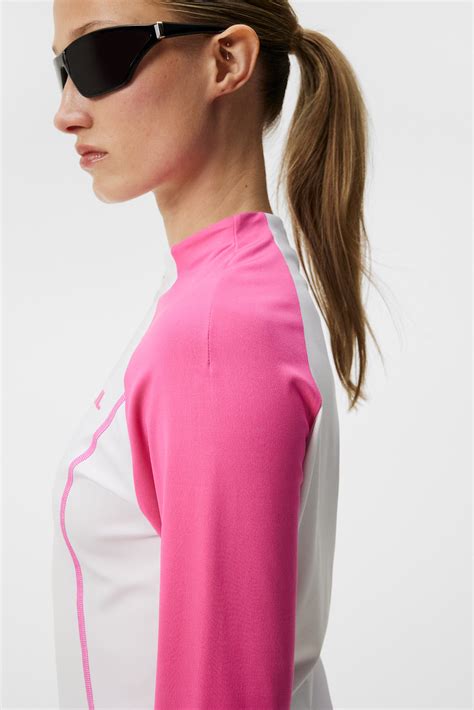 June Mid Layer White Jlindeberg