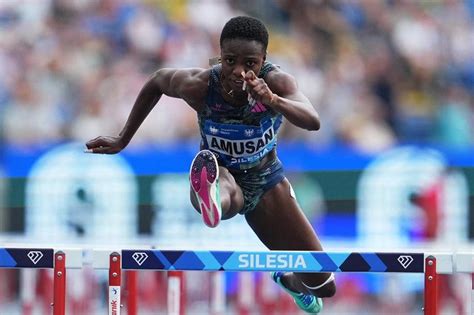 Hurdles World Record Holder Tobi Amusan Charged With Anti Doping Violation The Straits Times