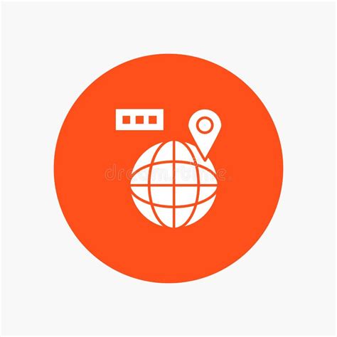 World Map Navigation Location Stock Vector Illustration Of Concept