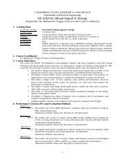 EE Pages Pdf CALIFORNIA STATE UNIVERSITY LONG BEACH Department Of Electrical