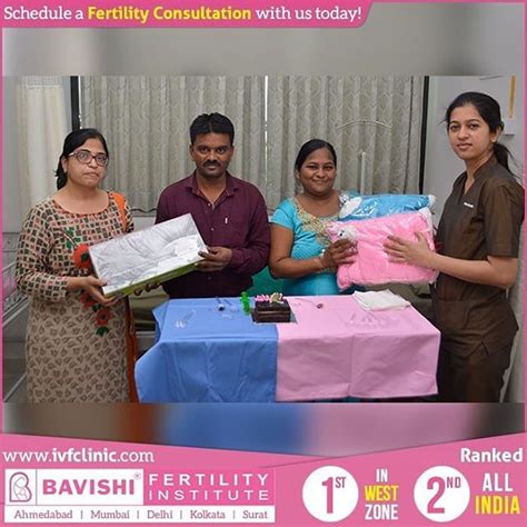 Celebrating The Birth Of Baby At Bavishi Fertility Institute Bavishi