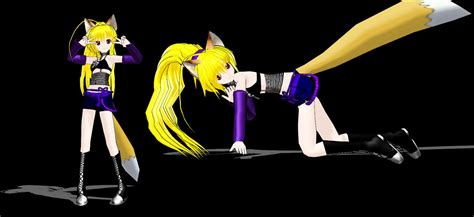 Mmd Newcomer Human Renamon By Hellbutterfly22 On Deviantart