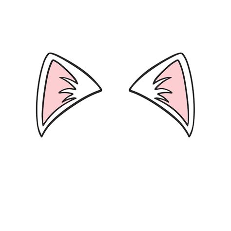 Kawaii Cat Ears Png Vectors And Illustrations For Free Download Freepik