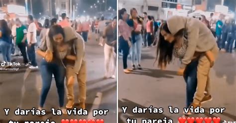 Tiktok Viral Ayuda A Joven En Estado De Ebriedad Al Cagarlo En Su