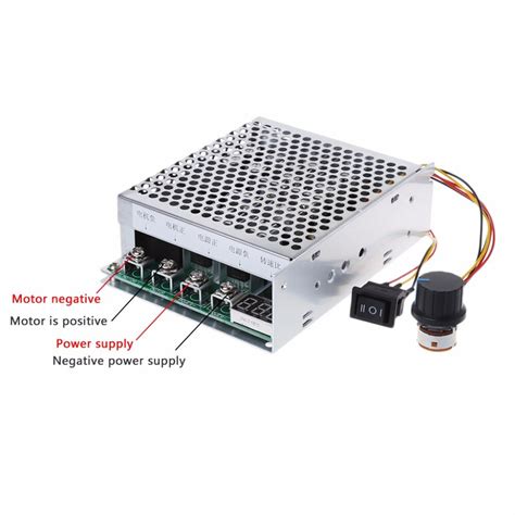 DC V A Motor Speed Controller Reversible P Grandado