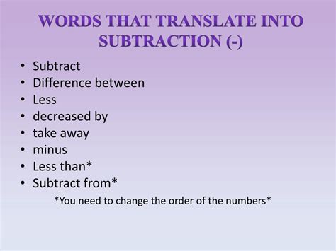 Ppt Aa1 Translate A Quantitative Verbal Phrase Into An Algebraic