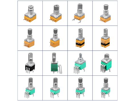 Ra09 Rotary Potentiometer 9mm Rotary Potentiometer Data Sheet Pdf