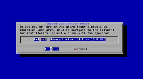 FreeNAS 11 3 のインストール きりしま屋