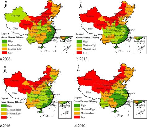 Spatial Differentiation Of Chinas Green Financial Efficiency In