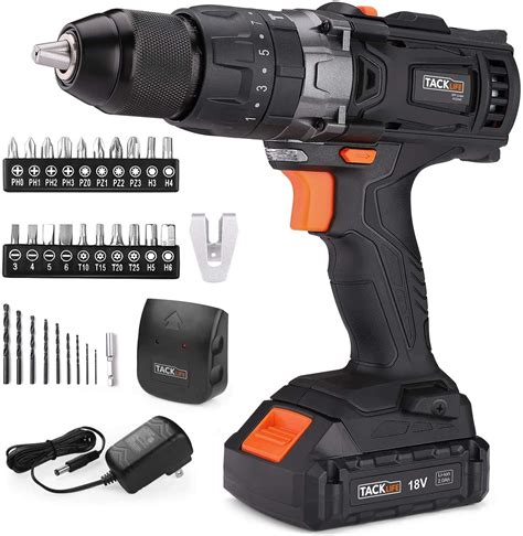 Perceuse Visseuse 18V TACKLIFE OUTILS Nozzler