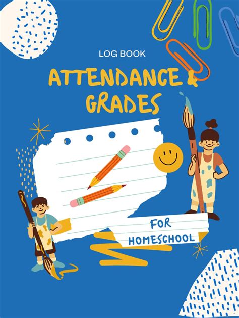 Buy Homeschool Attendance And Grade Book Attendance Record And Grades