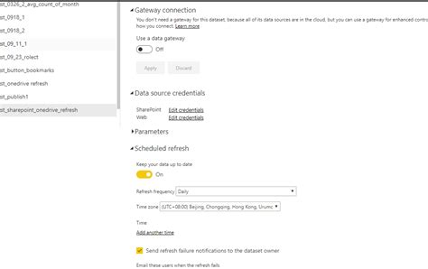 solved refresh automatically published report microsoft fabric community