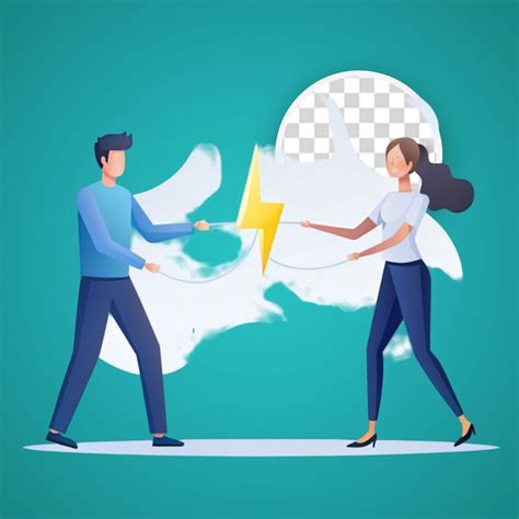 Premium Psd Big Idea Brainstorming Flat 3d Web