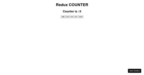 Counterapp Codesandbox