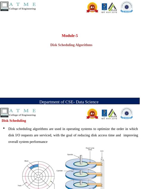 Module 5disk Scheduling Algorithms Pdf Scheduling Computing