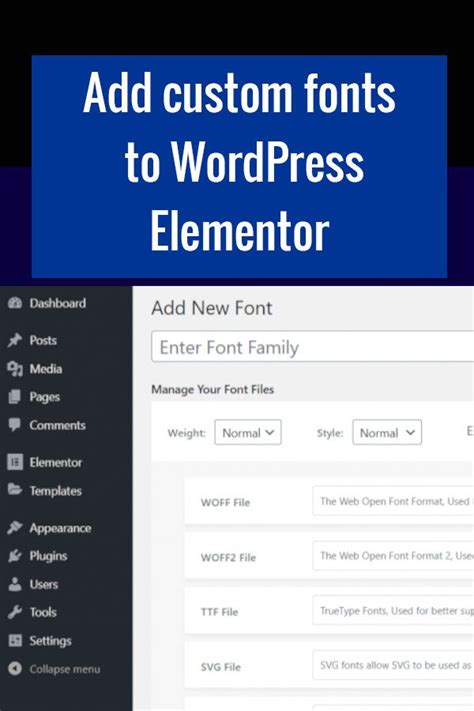 Add Custom Fonts To Elementor For Better Wordpress Webdesign