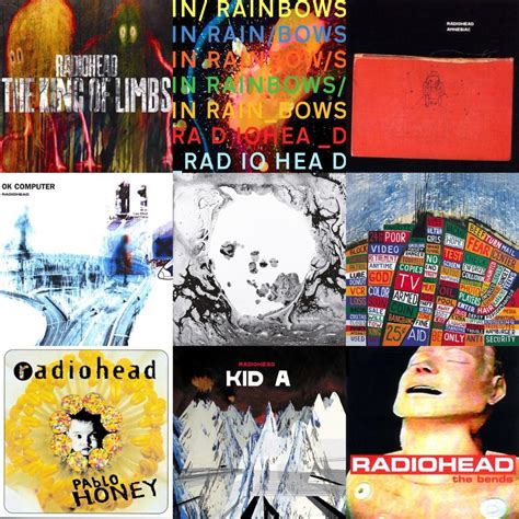 Radiohead Albums Rradioheadcirclejerk