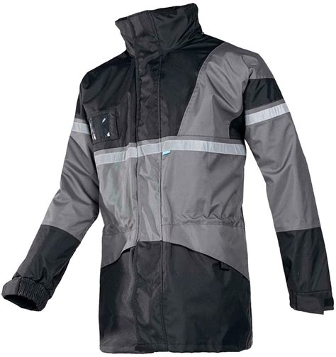 Sioen Cloverfield 288a Rain Parka With Detachable Body Warmer Grey