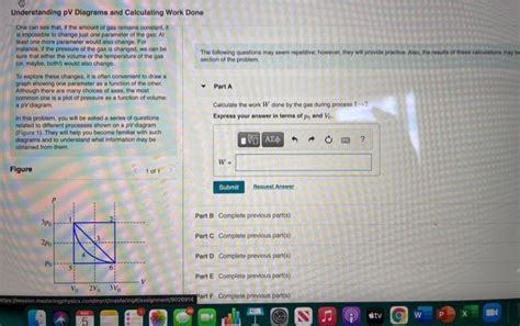 Solved Understanding PV Diagrams And Calculating Work Done Chegg Com