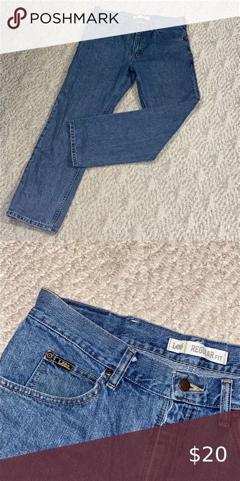 Lee Regular Fit Jeans Mens Straight Jeans