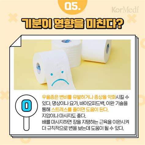 카드뉴스 Ox 퀴즈로 알아보는 변비에 관한 속설 네이트 뉴스