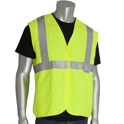 Pip Ansi Type R Class 2 Arfr Solid Vest Hi Vis Yellow S 305 2200 S