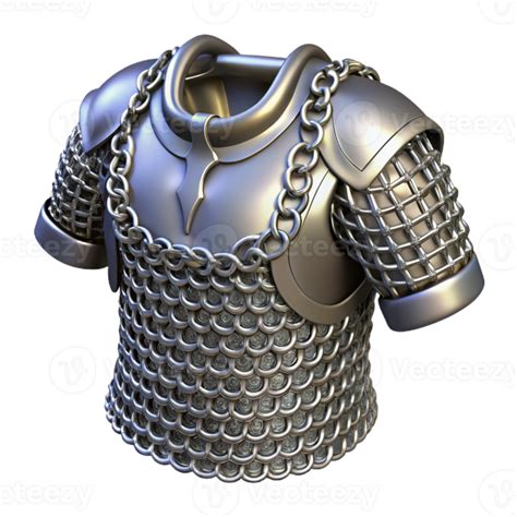 Extraordinary Modern A Chainmail Armor Metallic Detailed Links