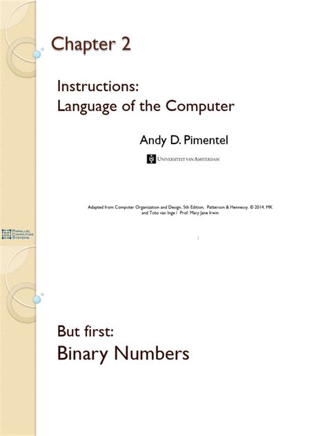 chapter 02 binary numbers pdf arithmetic encodings