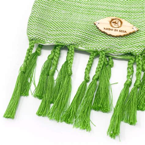 Sciarpa Sila Piccola Nido Di Seta