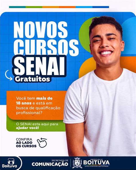 Cursos Senai Gratuitos Prefeitura De Boituva