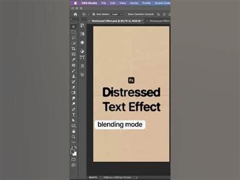 Here’s how to create distressed text in Photoshop! - YouTube